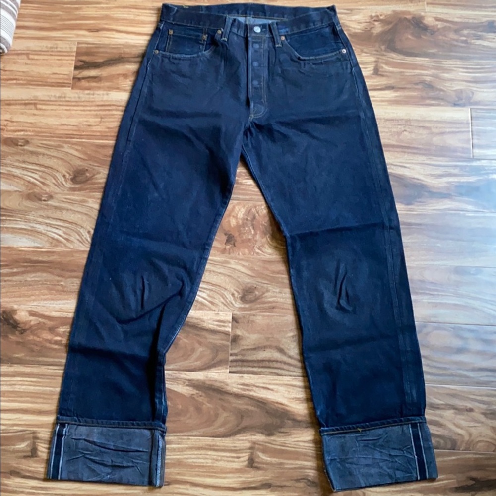 Rare Vintage Levi’s 501xx Waxed Selvedge Jeans 34 - Gem